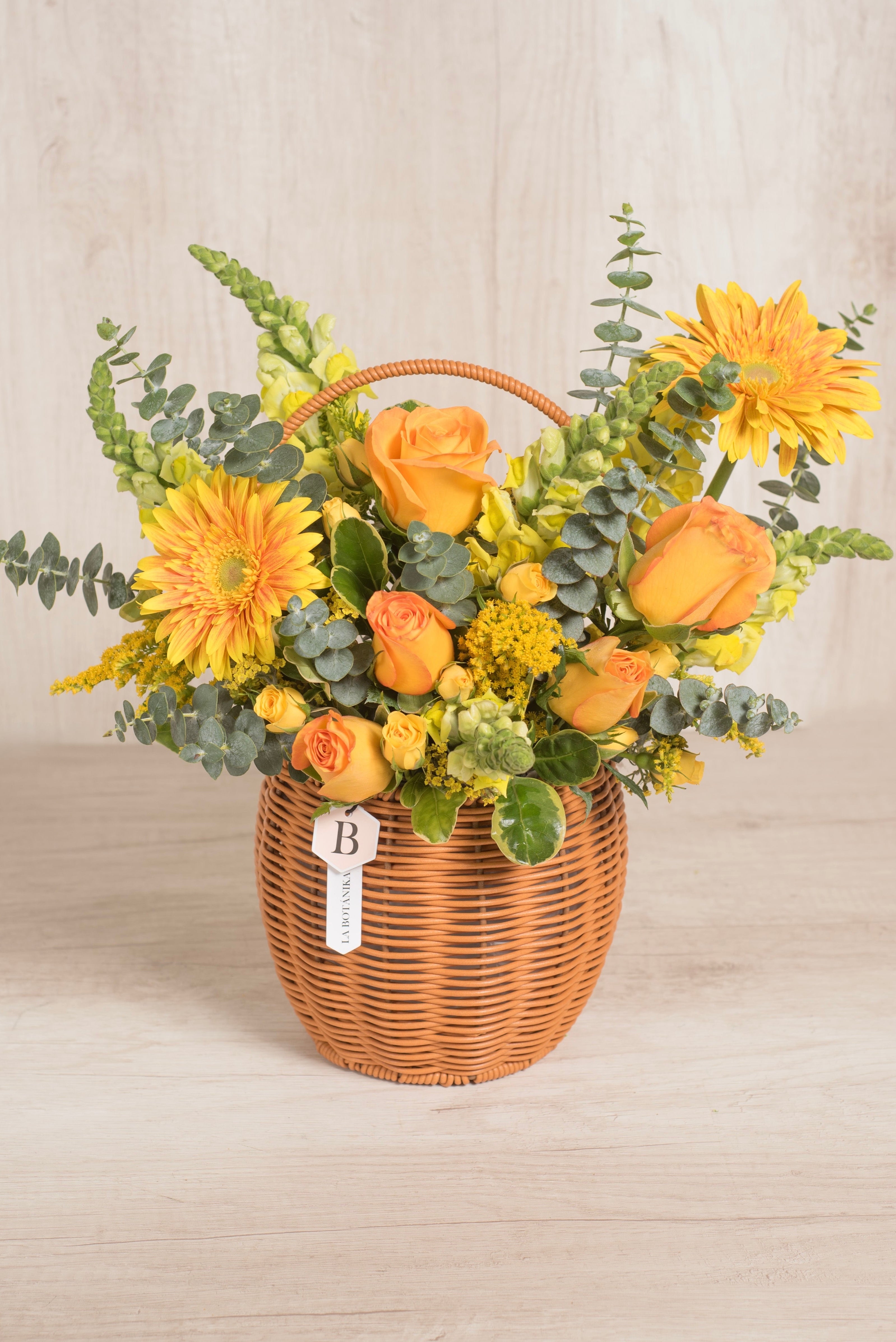 Canasta Rocio – FlorerÍa La Botánika Perú